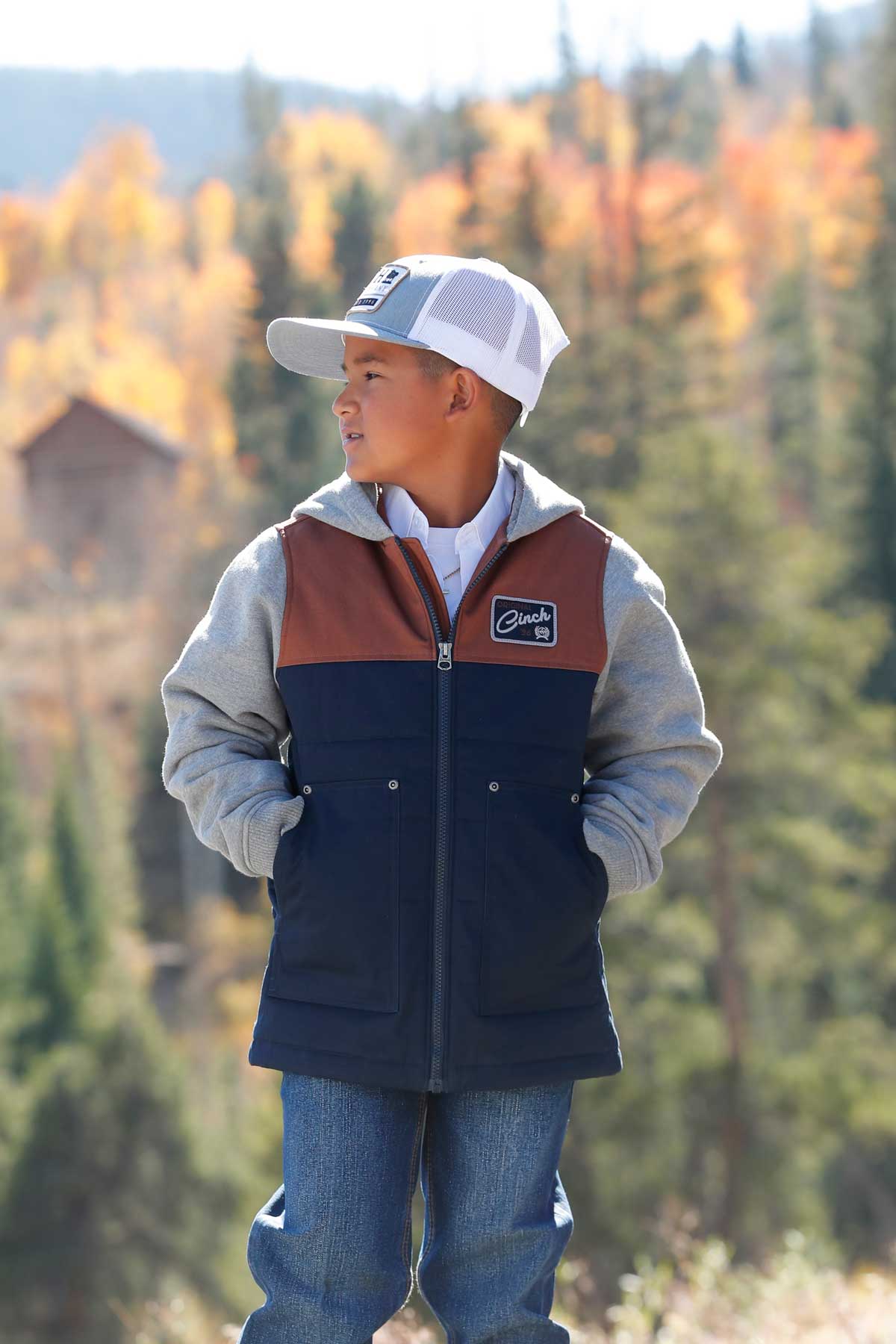 Cinch Boy's Hoodie Jacket – Mr. Boots, LLC